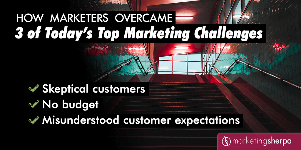 How Marketers Overcame 3 of Today’s Top Marketing Challenges: Skeptical ...