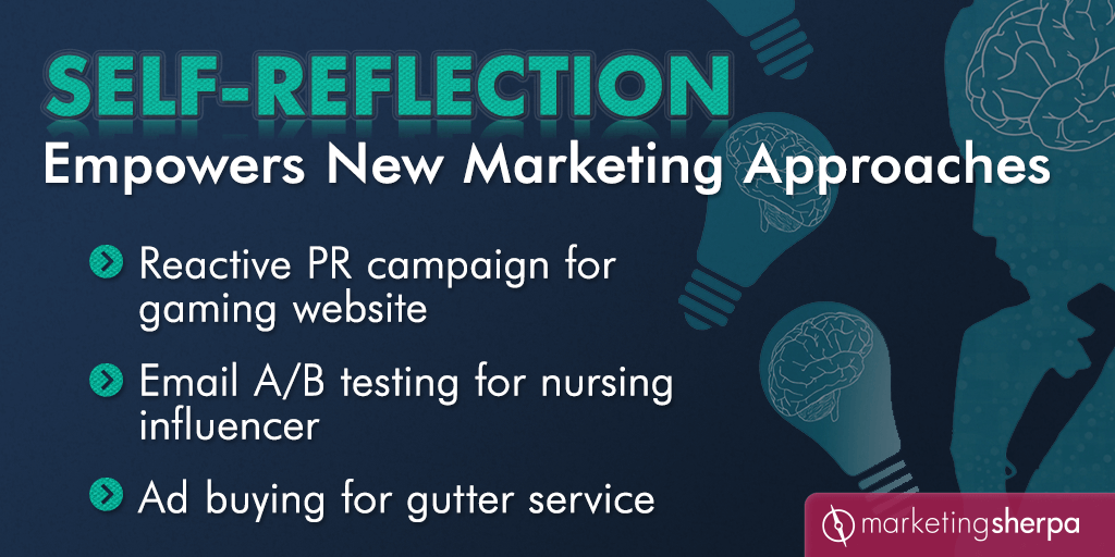 Self-reflection Empowers New Marketing Approaches: Reactive PR campaign ...